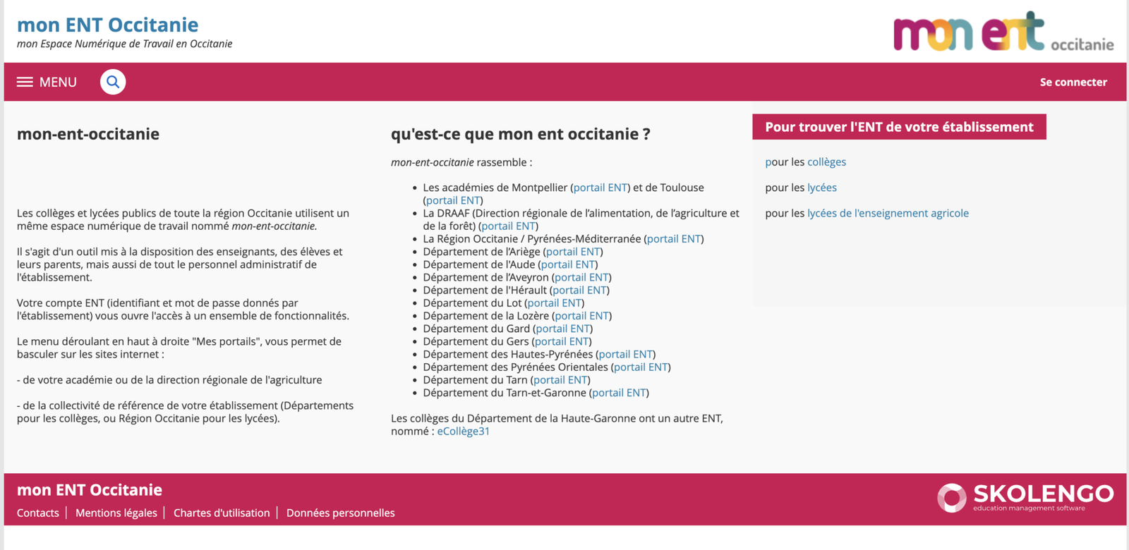 mon ENT Occitanie : guide de connexion - Midi Blogs